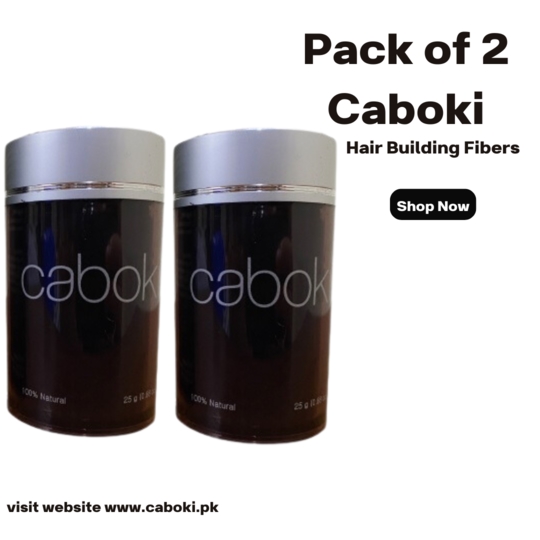 Caboki Hair Building Fibers Value Pack 2 (125 Day Supply)